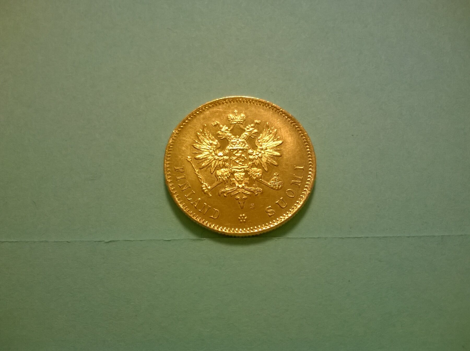 20 markkaa Finland old gold coin 1912, good quality. | MA-Shops