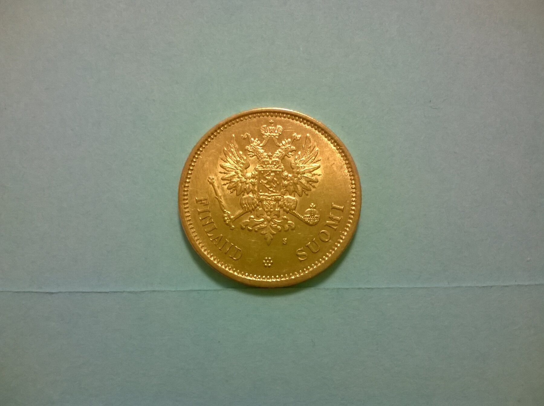 Finland, Finnland First Finnish gold coin 20 markkaa 1878, good quality ...
