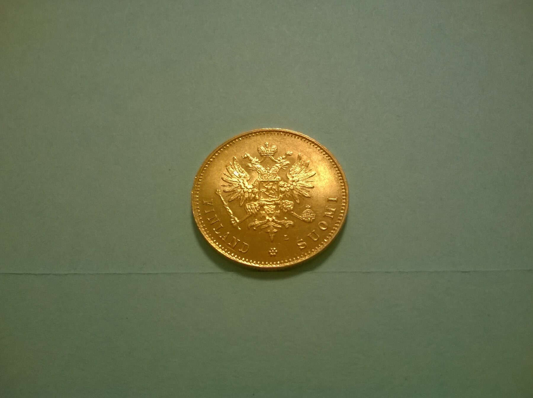 Finland, Finnland Finnish gold coin 20 markkaa 1891, rare year. Quite ...