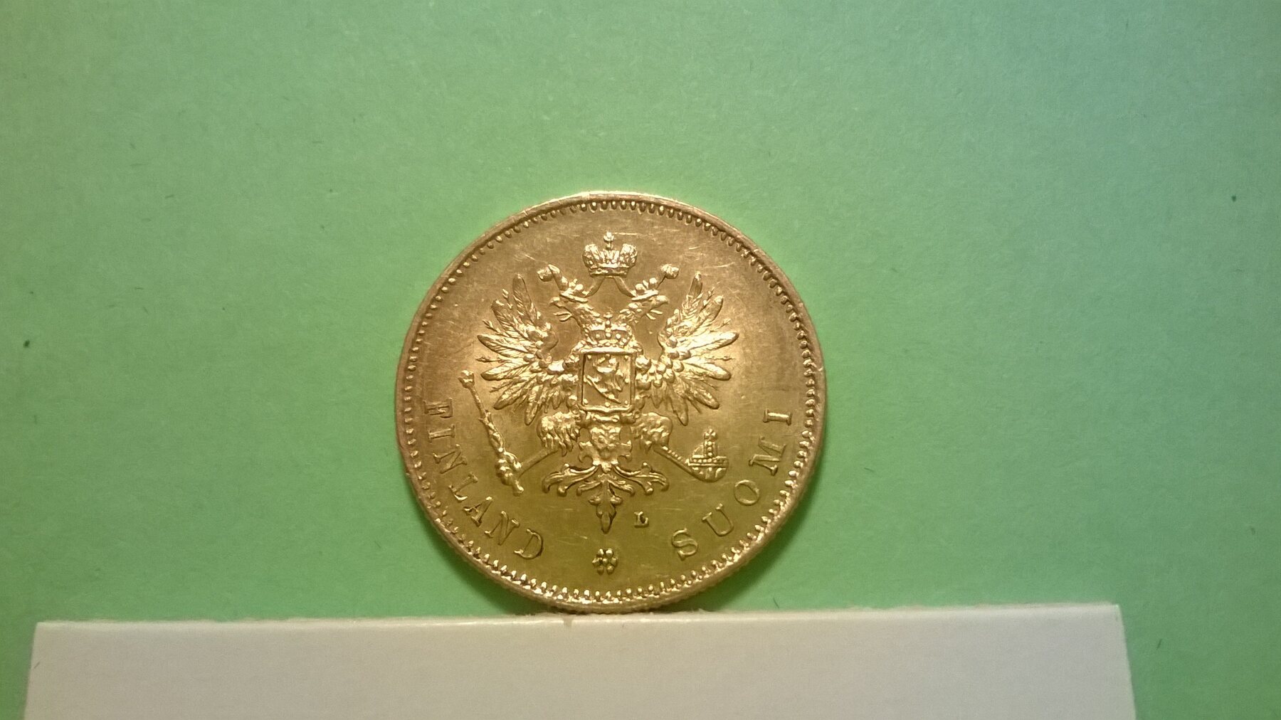 Finland 20 Markkaa 1911 Old Finnish gold coin Very fine | MA-Shops