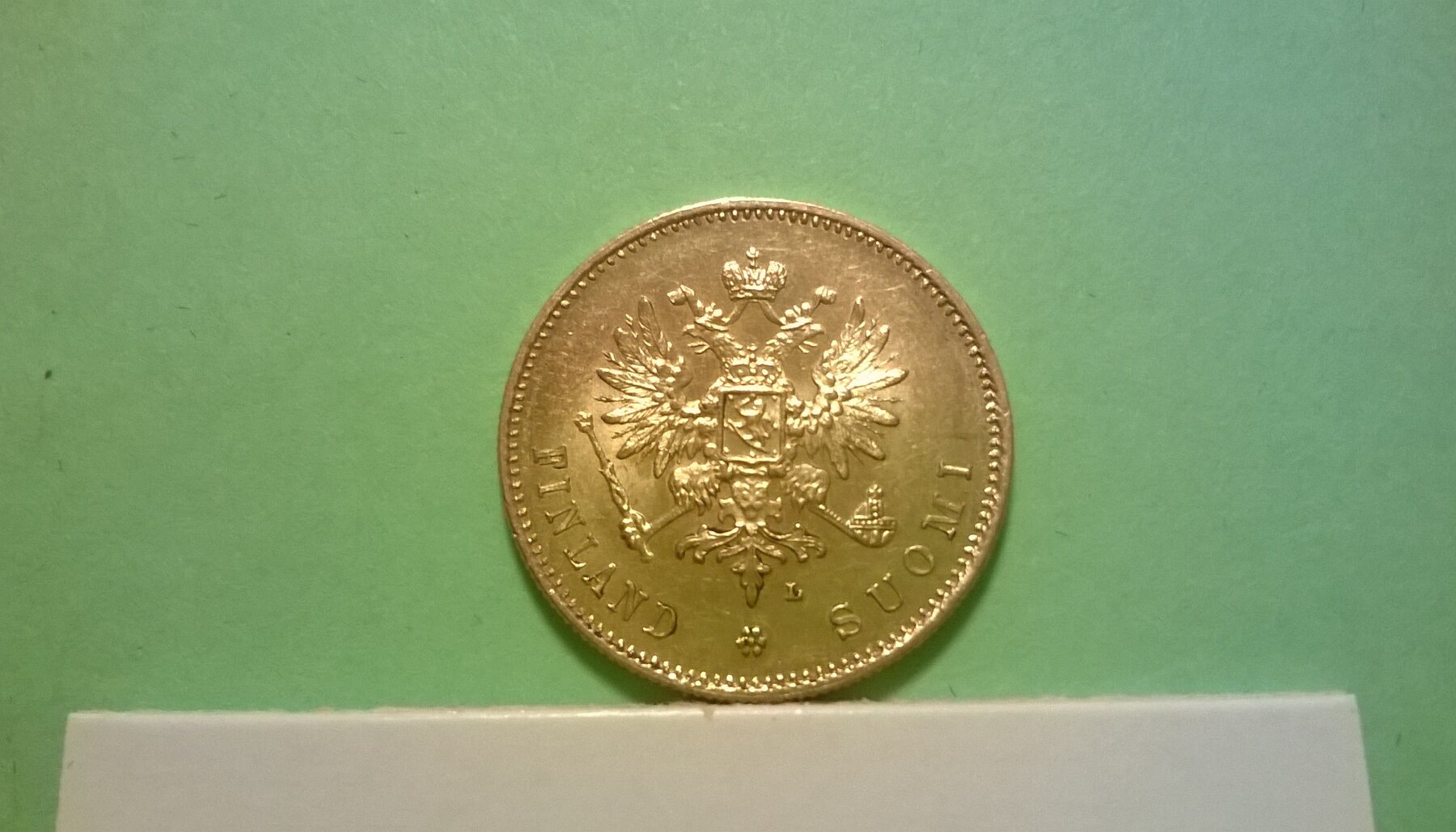 Finland 20 Markkaa 1911 Old Finnish gold coin Very fine | MA-Shops