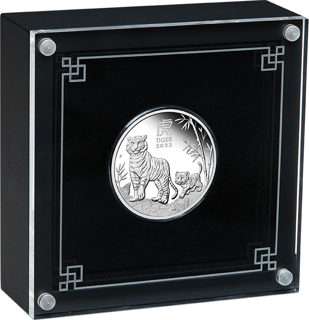 Australien 2022 Perth Mint Lunar III Year ot the Tiger 0,5 oz ...
