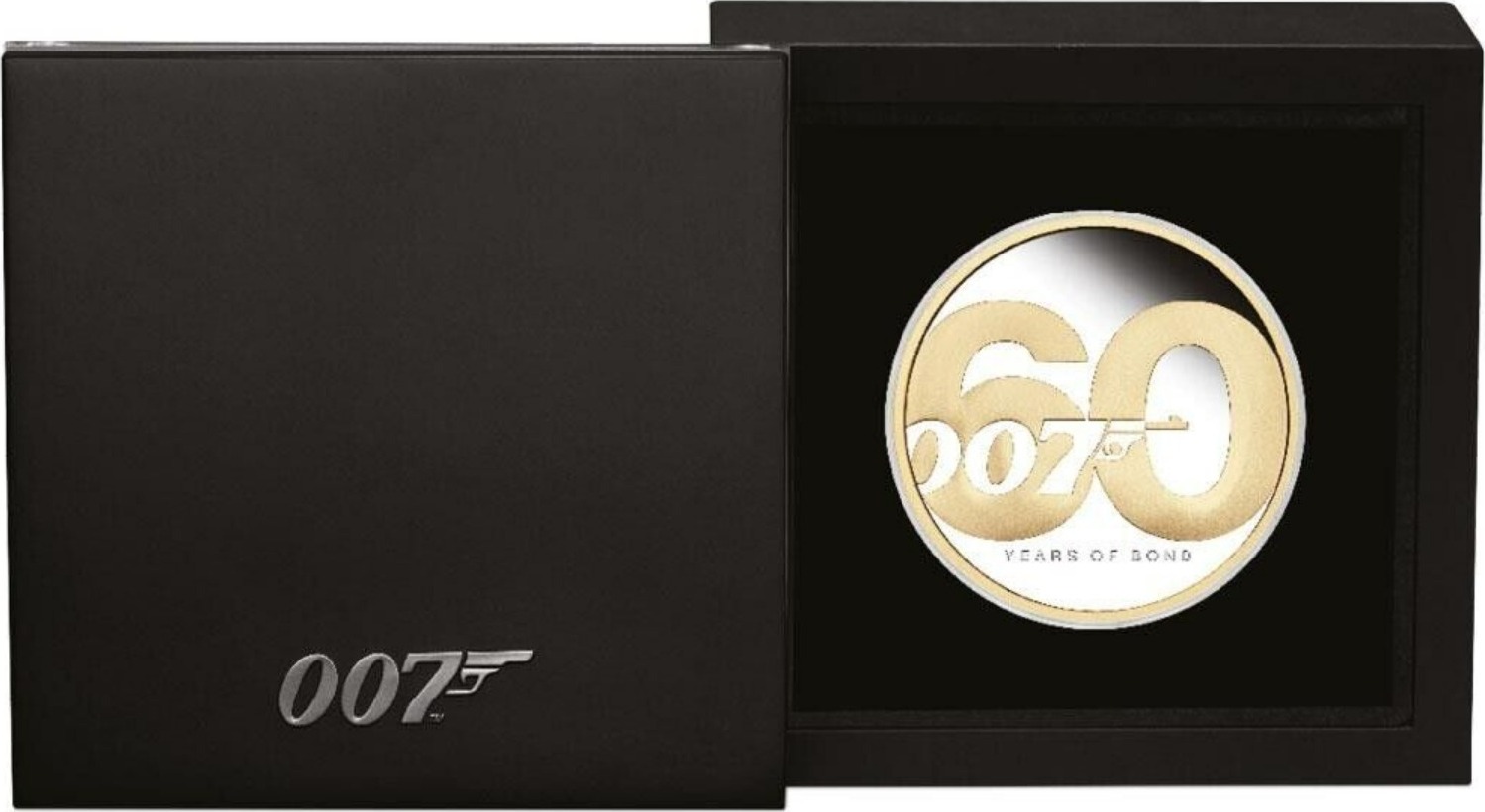 James Bond 007 Logo Gold