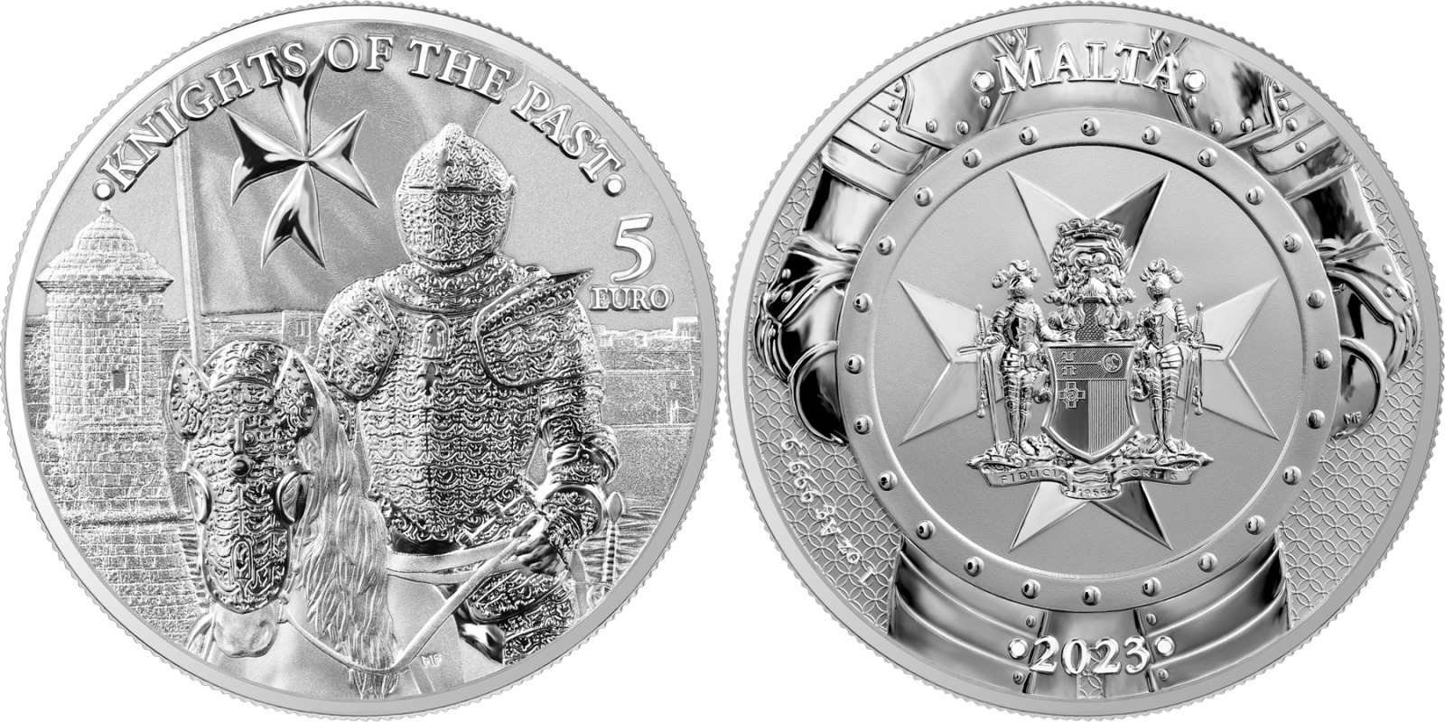 Malta Germania Mint Knights of the Past 2023 Silver Coin 1 oz 999 ...