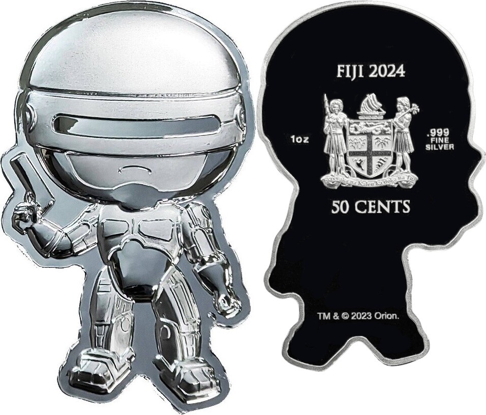 Fidschi Robocop 2024 1 oz Alex Murphy Silver 999 Fiji Coin Fiji ...