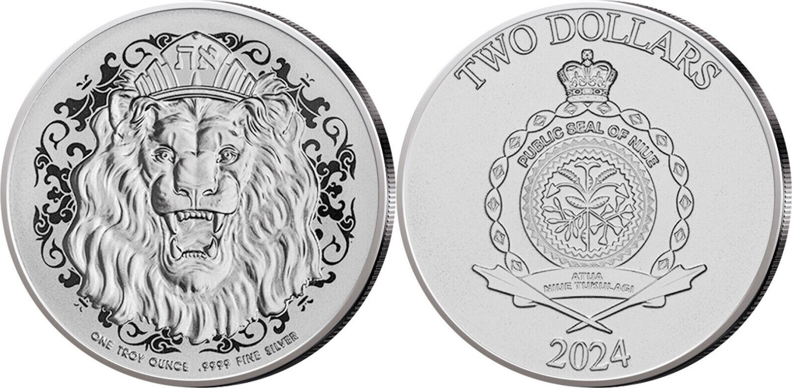 Niue Roaring Lion The Truth Series 2024 1 oz 999 Silver Coin ...