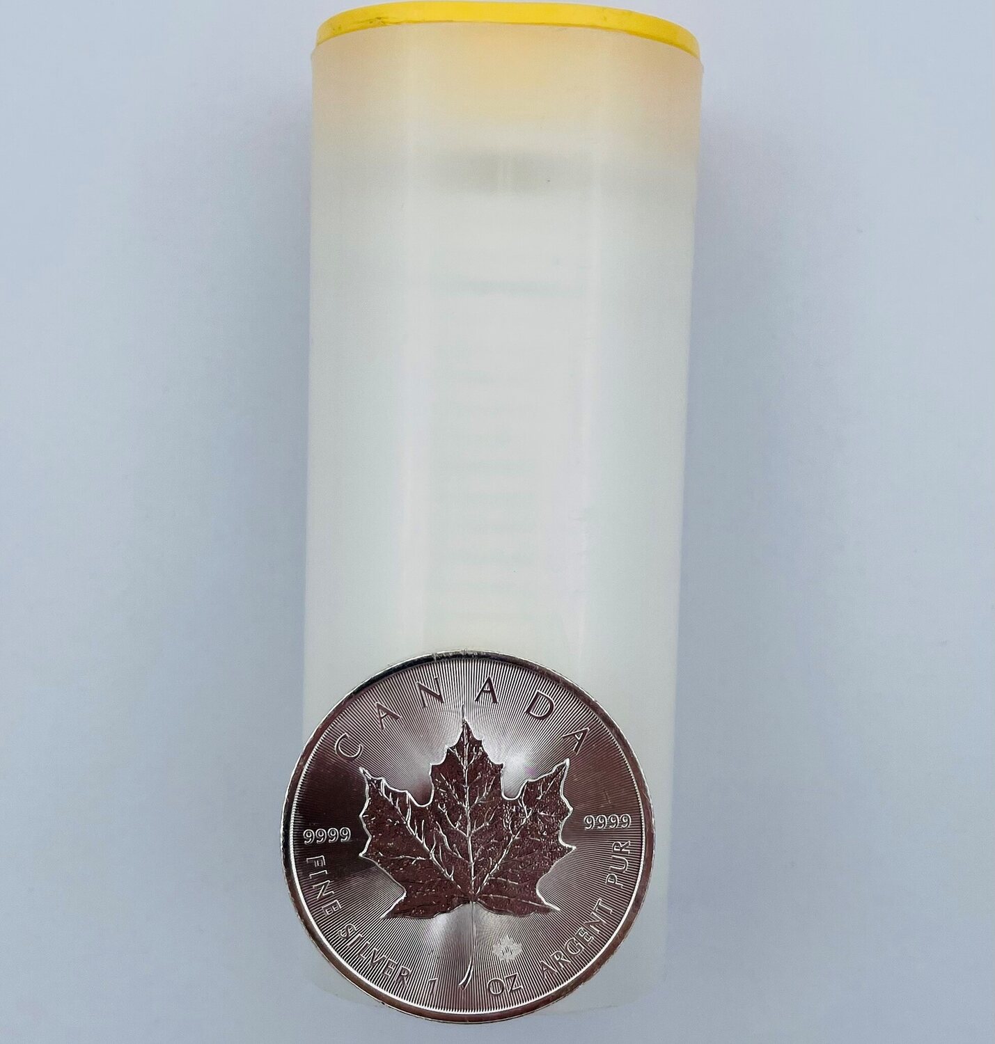 Kanada verschiedene Silver Coin Maple Leaf 1 Tube 25x 1 oz 999 Silver ...