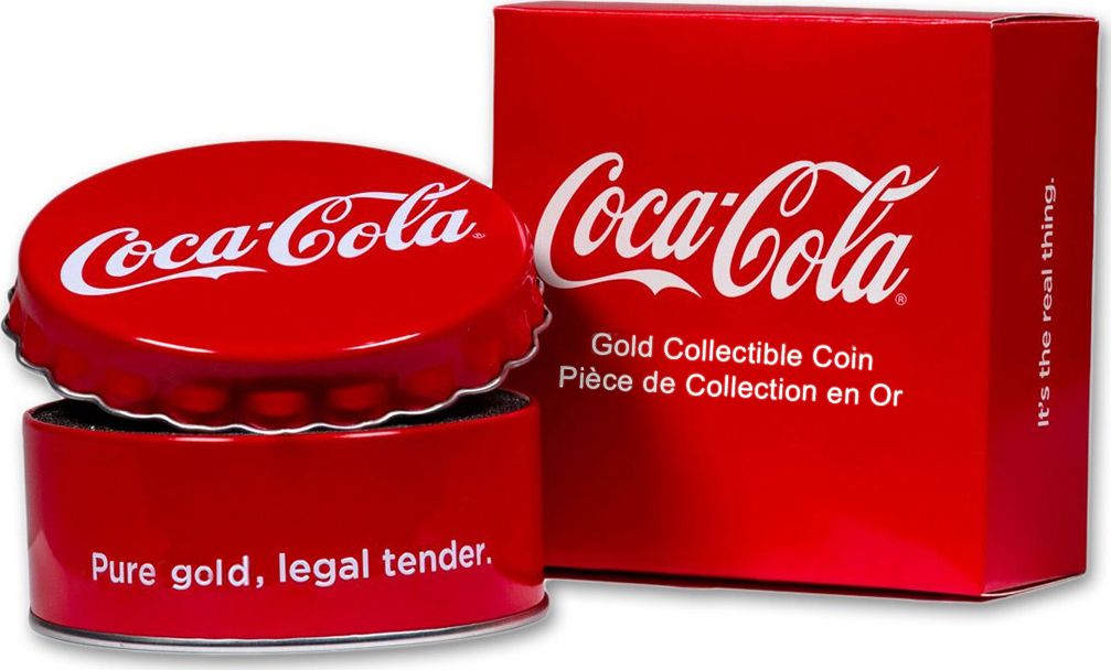 Fiji 2 Dollar 2018 CoCa Cola® Coke® Bottle Cap 1 oz Coin Silvercoin ...