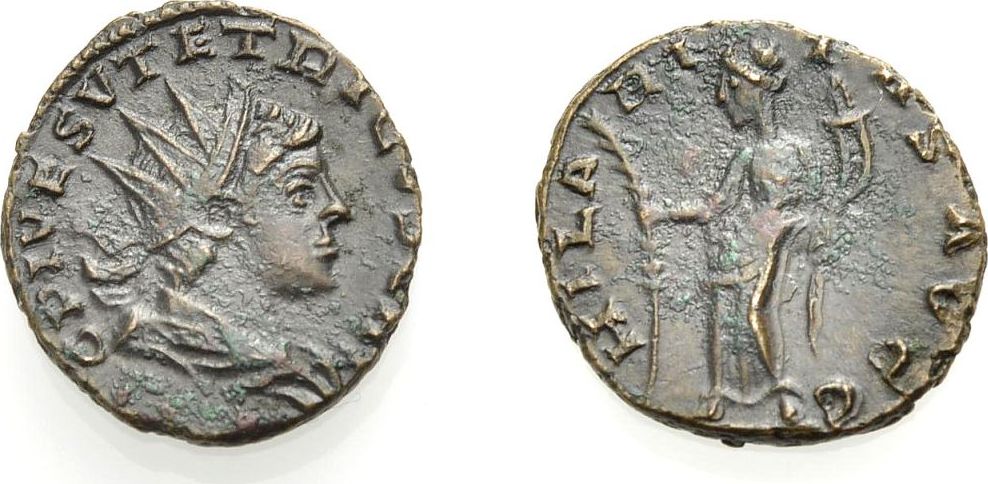ROM, KAISERZEIT AE Antoninian 271-274 TETRICUS II. CAESAR VF | MA-Shops