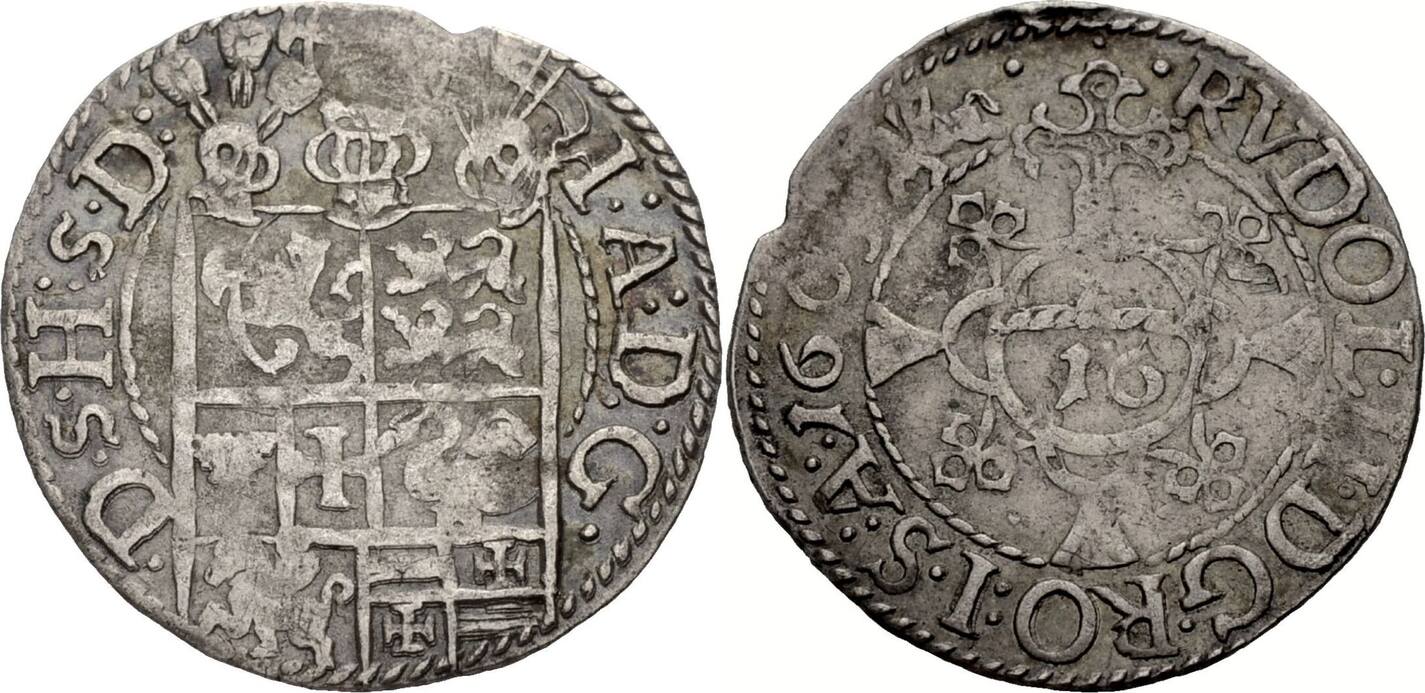 SCHLESWIG-HOLSTEIN-GOTTORP Doppelschilling 1603 Johann Adolph F | MA-Shops