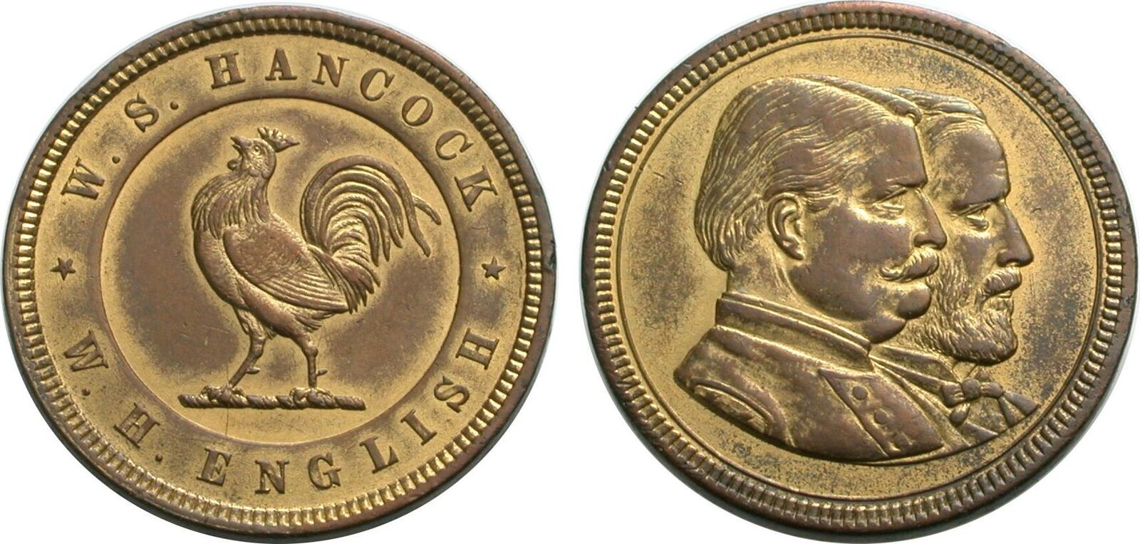USA Campaign Token 1880 Presidential Election EF | MA-Shops