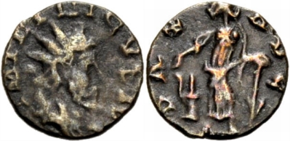 'BARBAROUS RADIATES ' Antoninian n. 274 NACH TETRICUS I. VF | MA-Shops