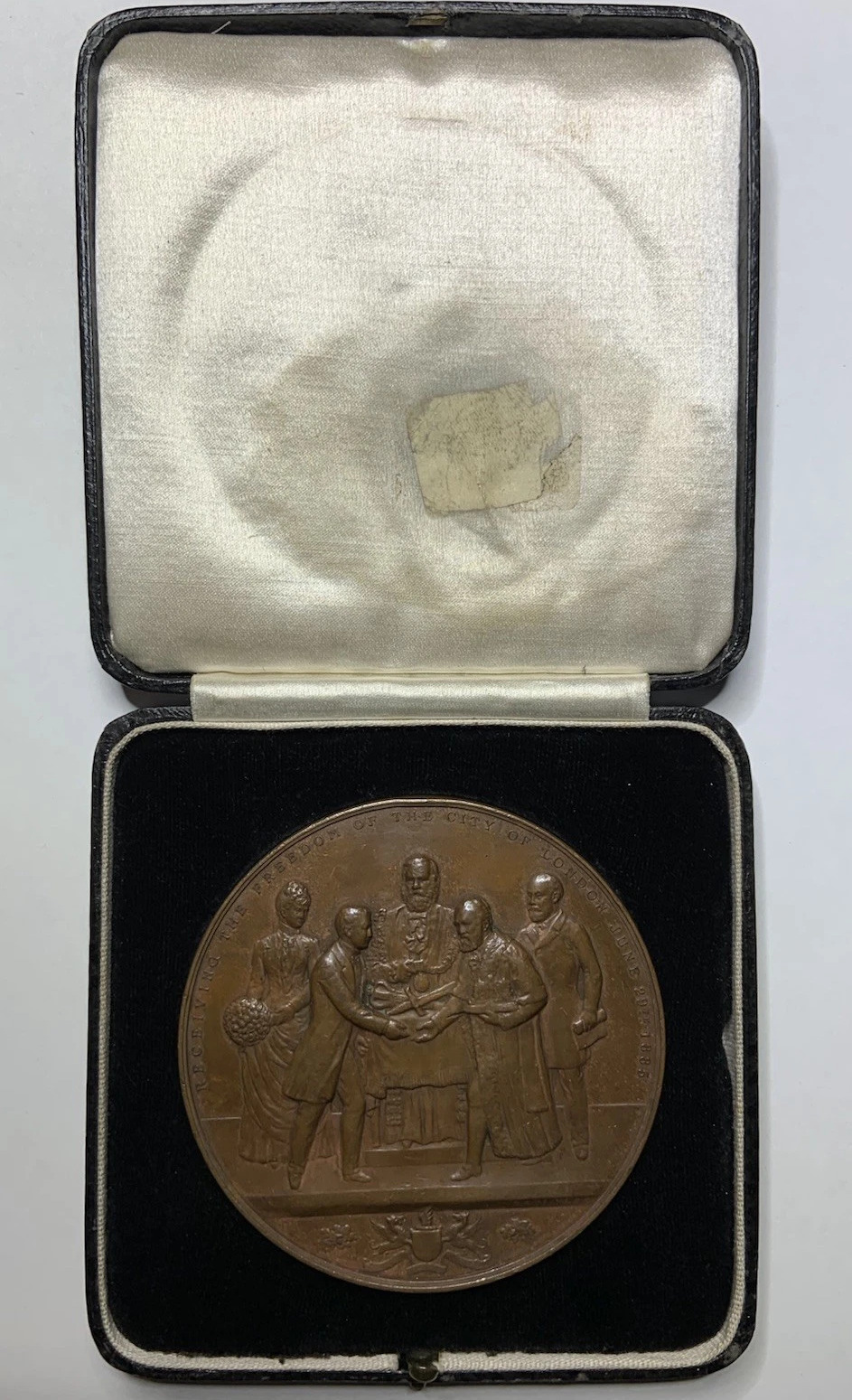 Great Britain 1885 Medal Freedom of the City of London EF | MA-Shops