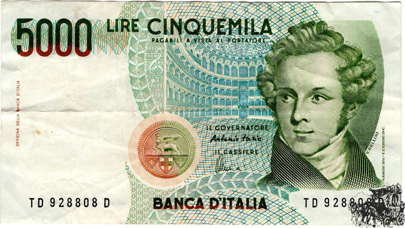 5000 Lire 1985 - Italien | MA-Shops