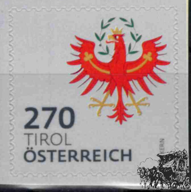 Österreich ** 2018 € 2,70 - Tiroler Wappen, Tiroler Adler | MA-Shops