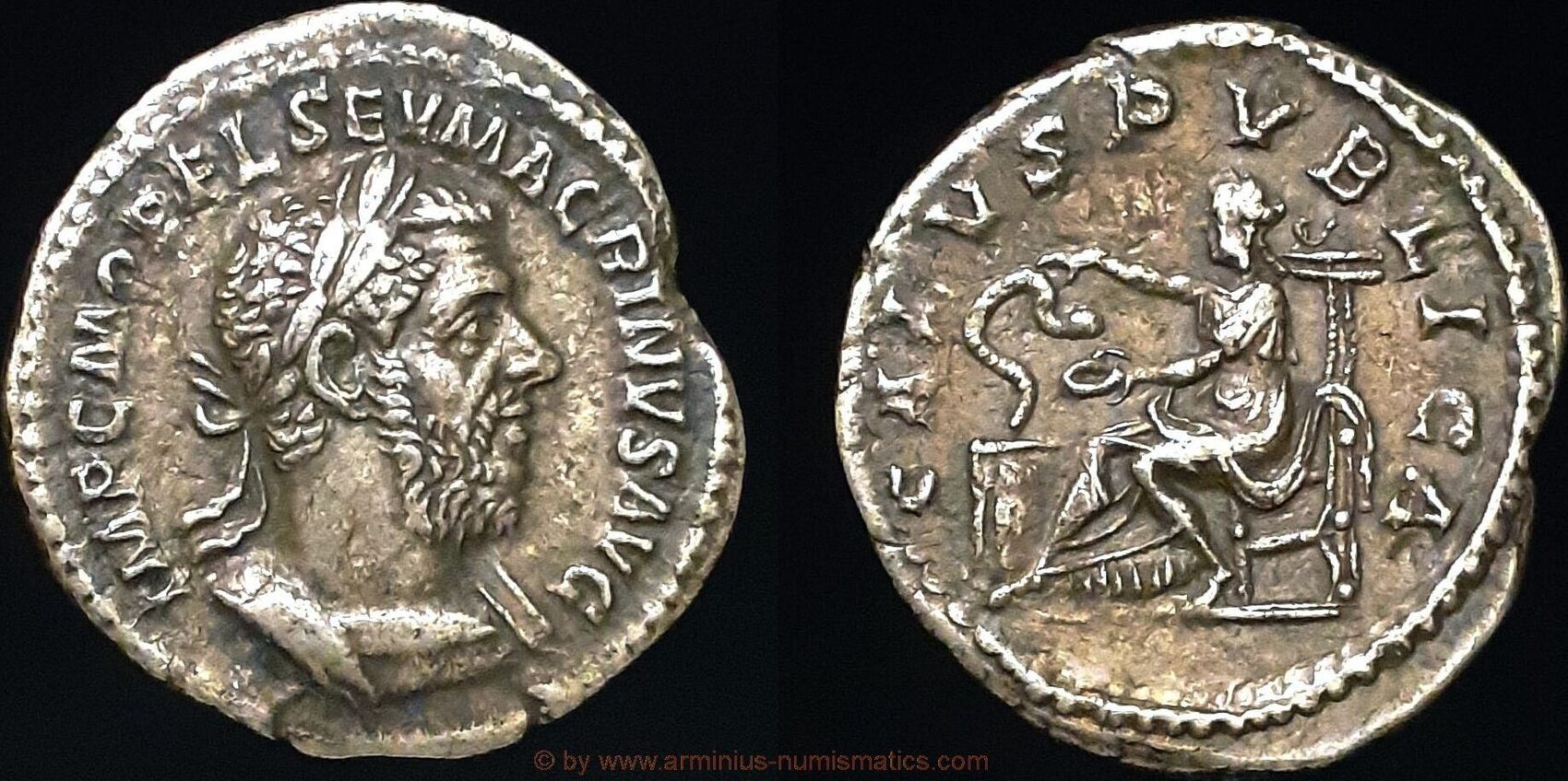 Roman Empire Denar 217-218 n. Chr. Macrinus EF | MA-Shops
