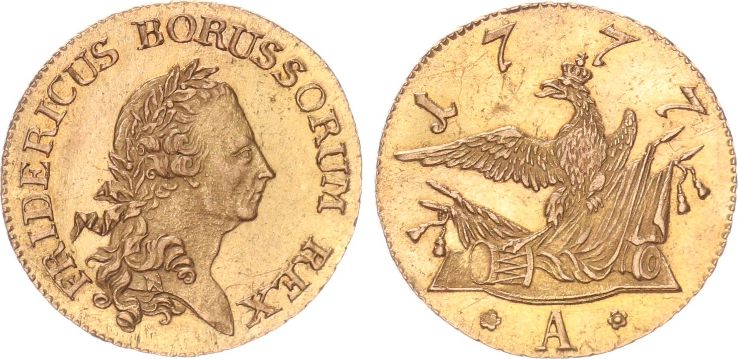 Brandenburg-Preußen Friedrichs d´or 1777 Berlin Friedrich II., der ...