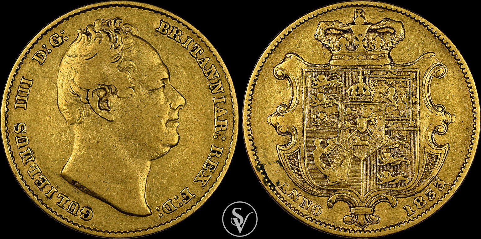 Great Britain 1 sovereign 1833 William IV | MA-Shops