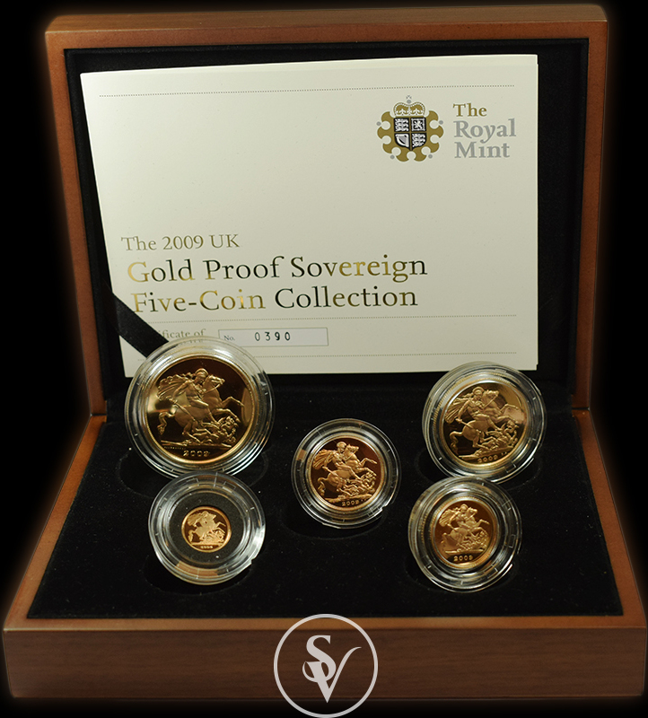 Great Britain proof sovereign set 2009 Elizabeth II | MA-Shops