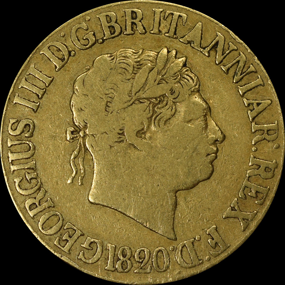 Great Britain 1 sovereign 1820 George III | MA-Shops