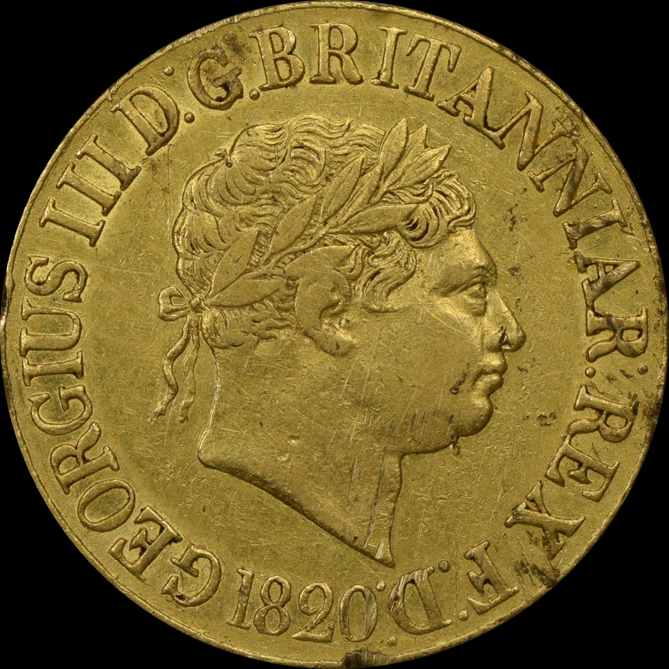 Great Britain 1 sovereign 1820 George III | MA-Shops