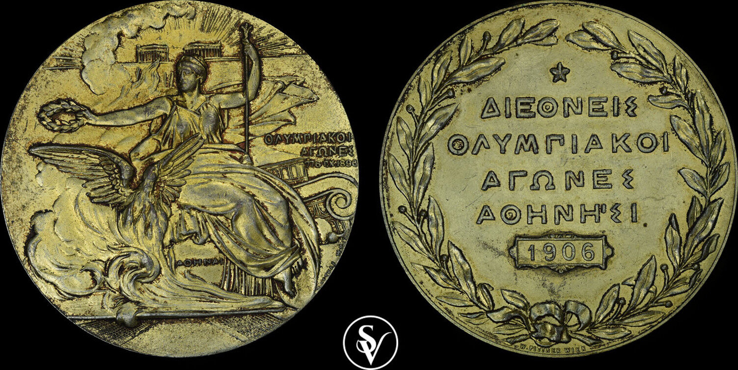 Greece medal 1906 Athens Olympic games | MA-Shops