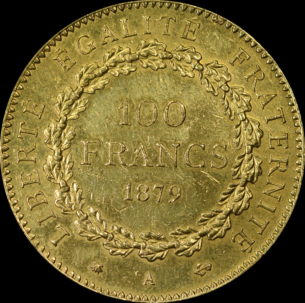 France 100 Francs 1879 Angel | MA-Shops