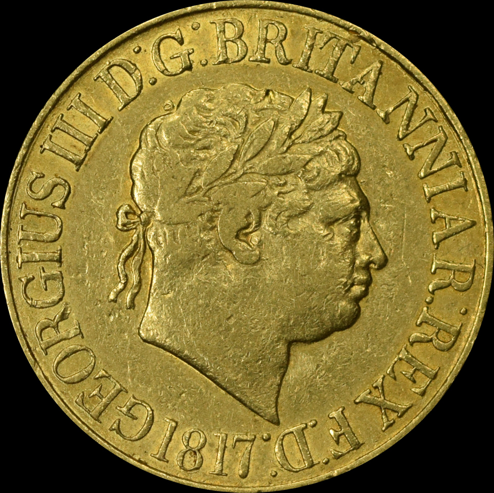 Great Britain 1 sovereign 1817 George III | MA-Shops