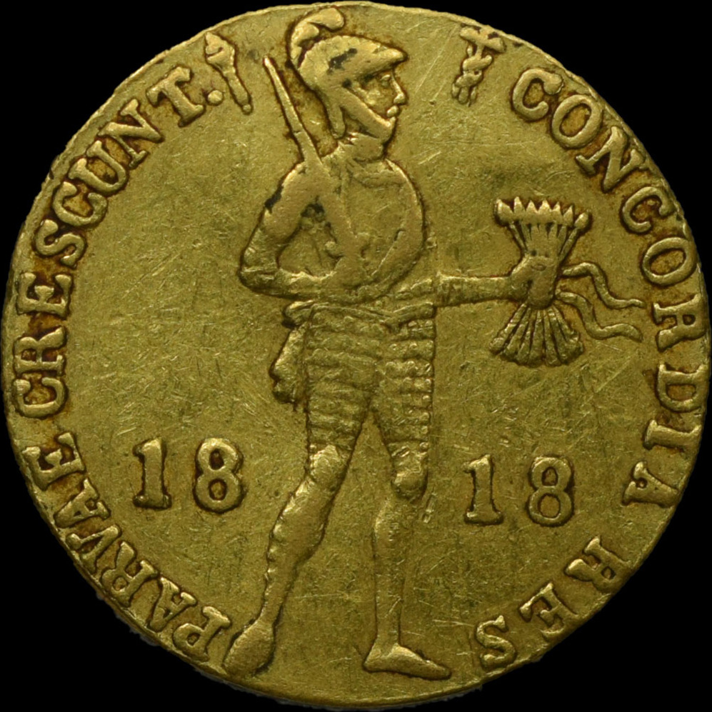 Netherlands 1 DUCAT 1818 Willem I | MA-Shops