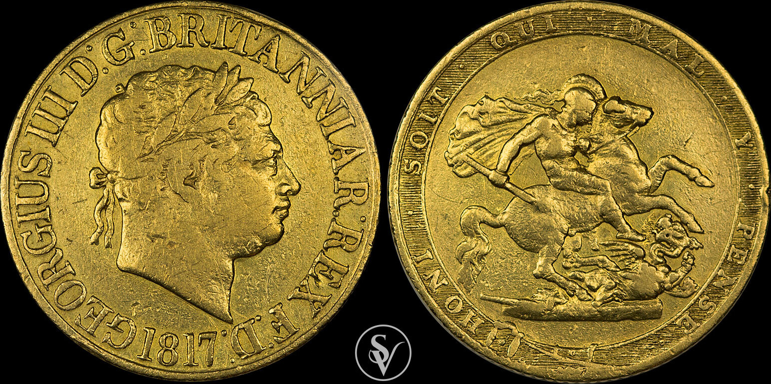 Great Britain 1 sovereign 1817 George III | MA-Shops