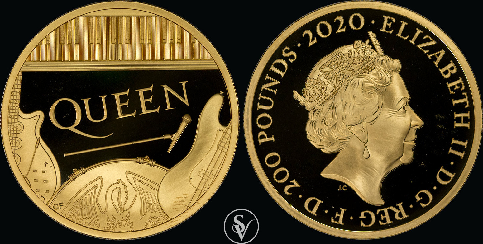 Great Britain 200 pounds 2020 Queen Music Legends | MA-Shops