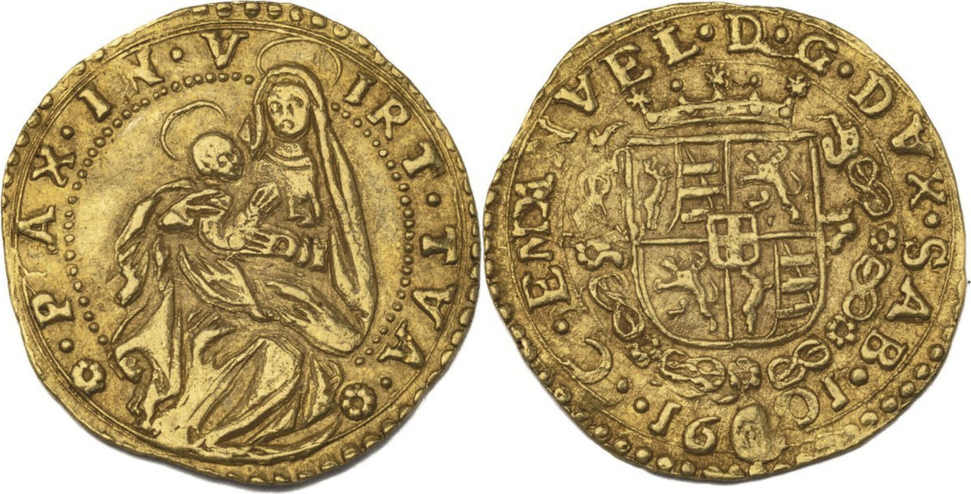 Italie - Duché de Savoie - Charles Emmanuel - Ducat d'or à la madone ...