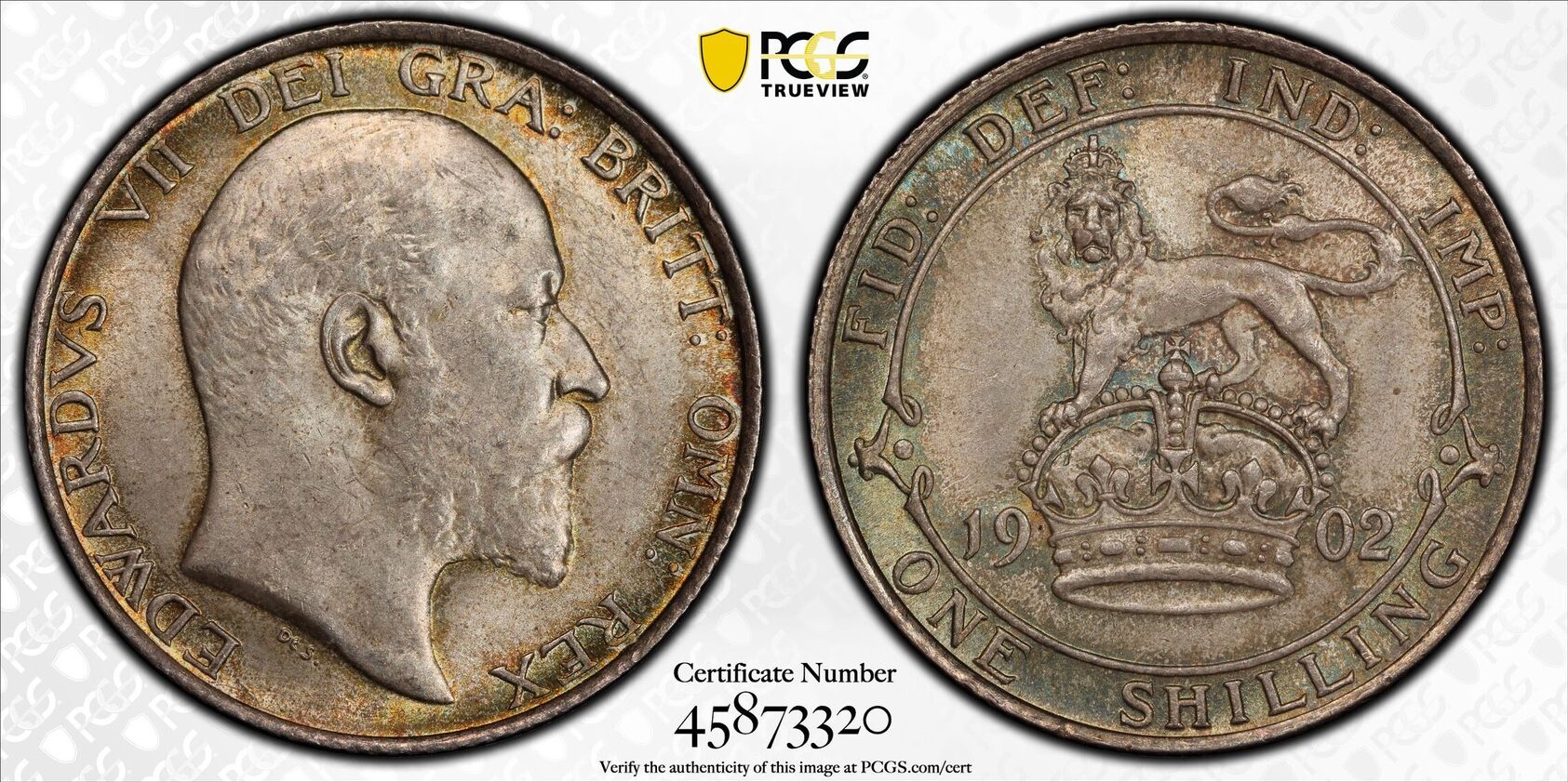 Great Britain 1902 Edward VII Shil S-3982 MS64 | MA-Shops
