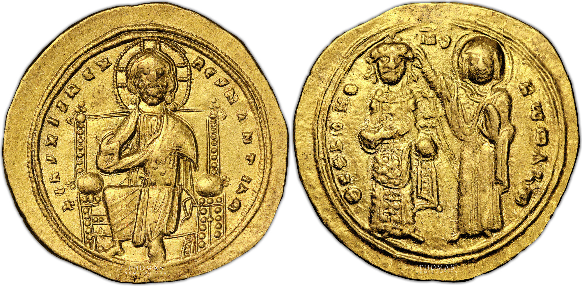 Romaine 1028-1034 Coin - Byzantine - Romanus III - Argyrus - Gold ...