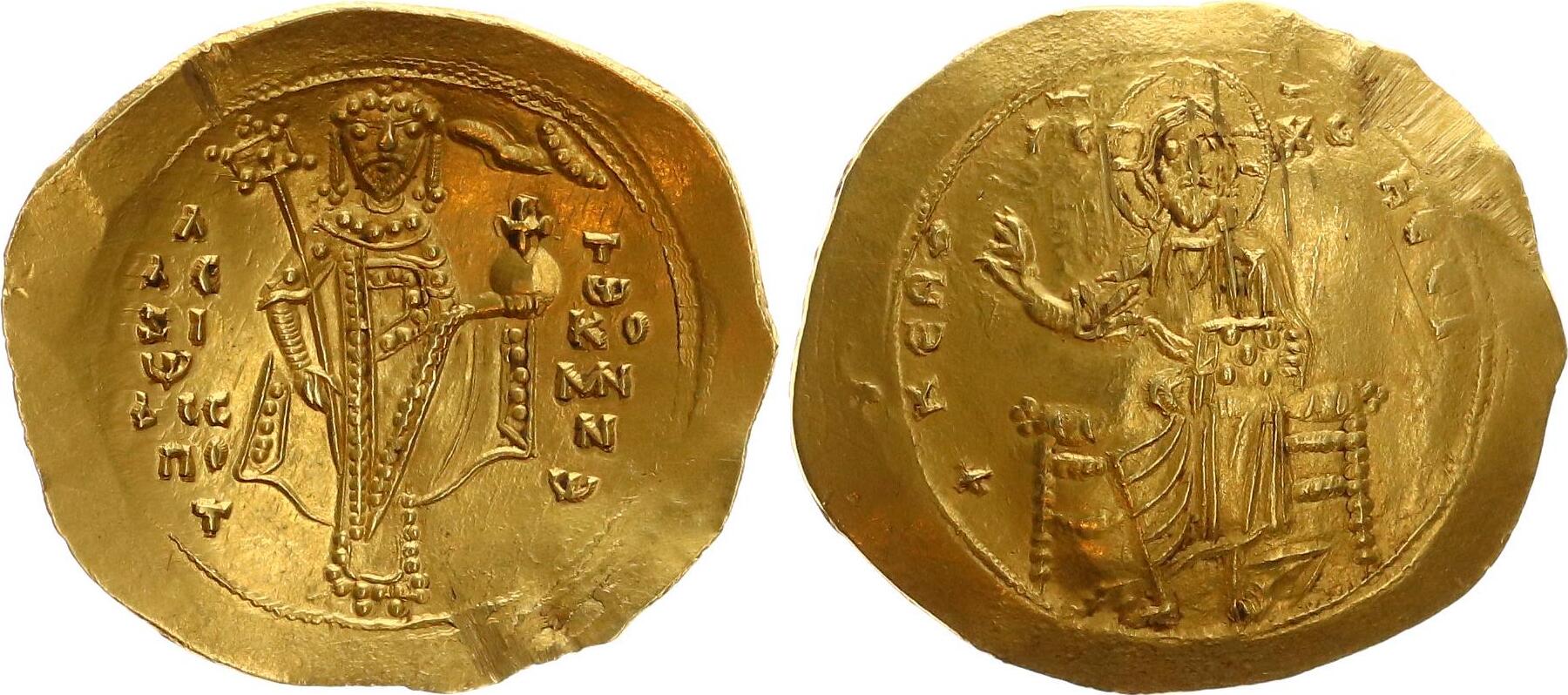 Byzanz Hyperpyron ab 1092/93 - Alexius I Comnenus, 1081-1118 ...