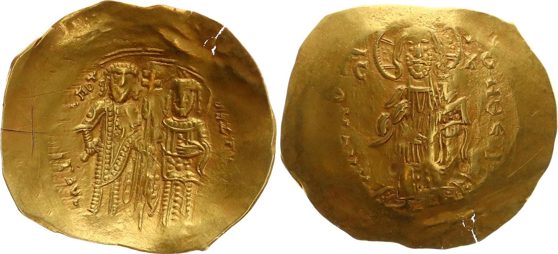 Byzanz Hyperpyron - Alexius III Angelus-Comnenus, 1195-1203 ...