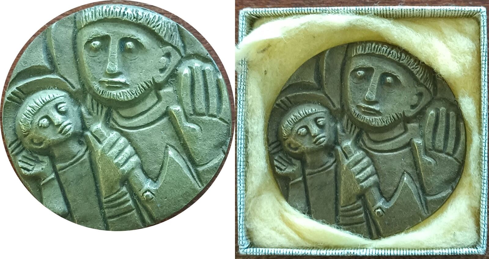 Deutschland - o. J. einseitige Medaille/Ronde 'Josef' von Egino Weinert ...