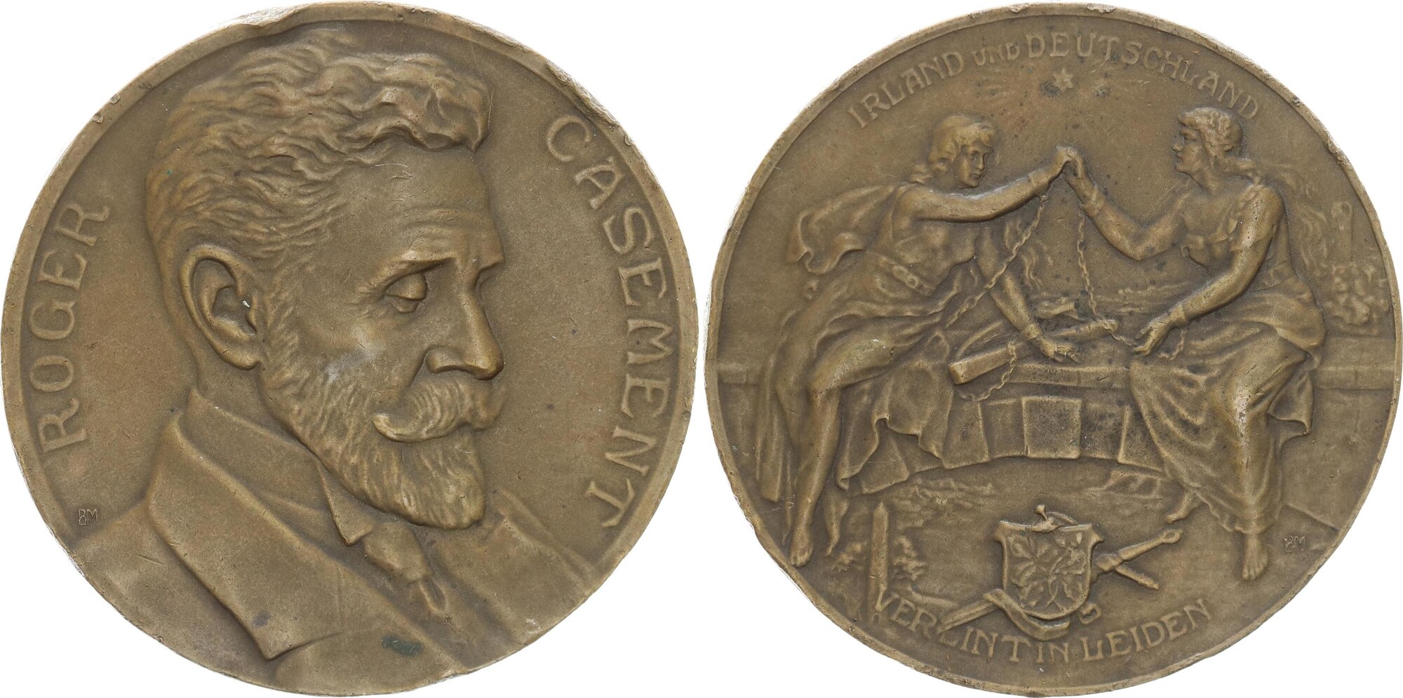 Deutsches Reich - 1 Peso o.J. Roger Casement - Irland und Deutschland ...
