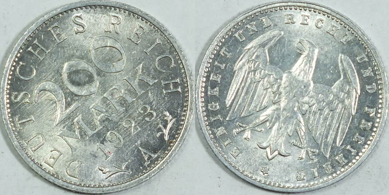Weimar 200 Mark 1923 A UNC | MA-Shops