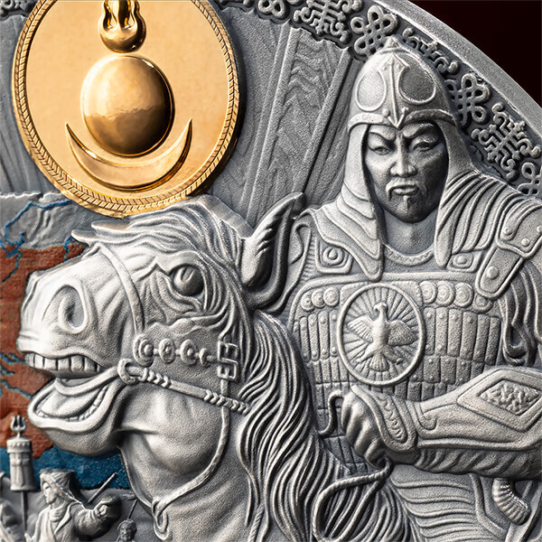 Cameroon 2024 Mongol Empire The Legacy of the Greatest Empires 2 oz ...