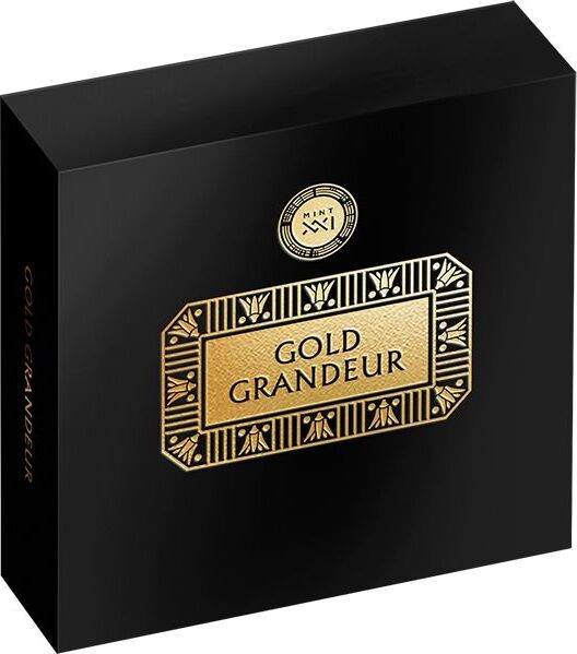 Isis Gold Grandeur 5 oz Proof-like Silver Coin 5000 Francs CFA Cameroon ...