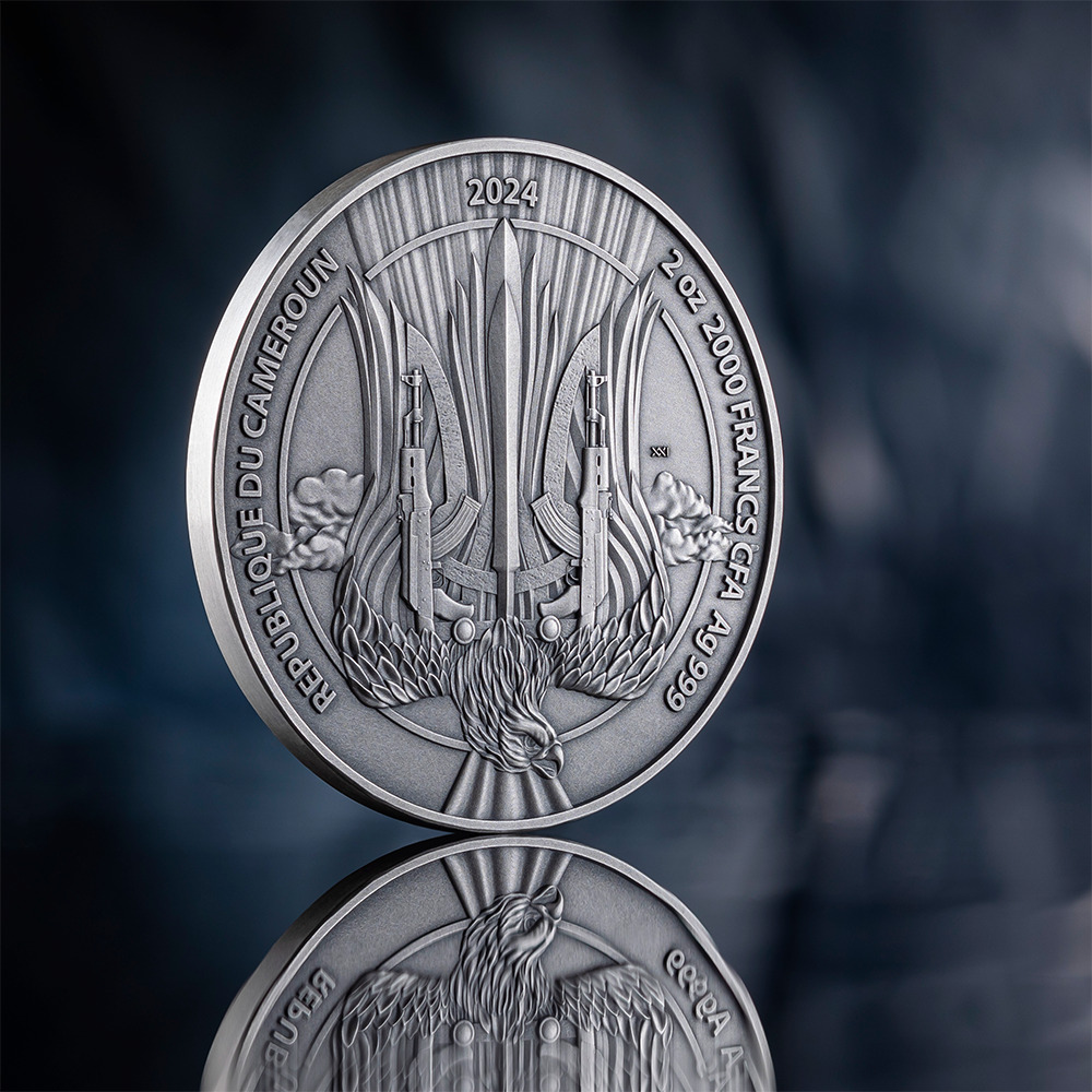 Army of Drones Guardians of Freedom 2 oz Antique finish Silver Coin ...