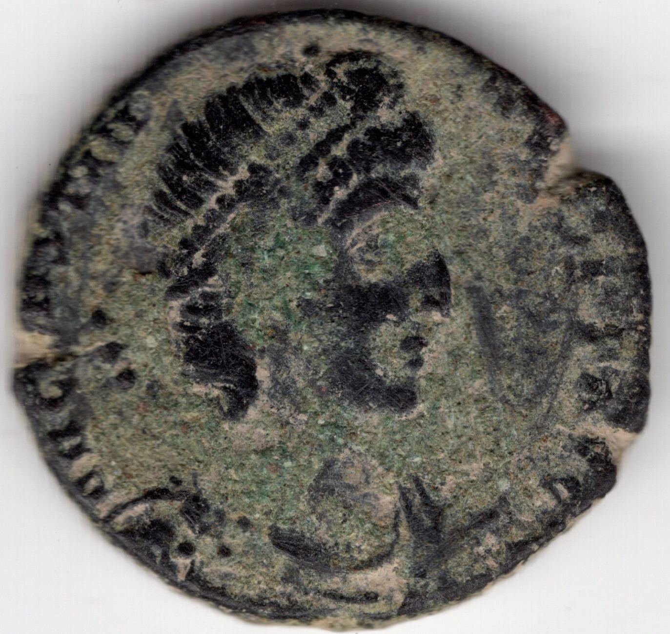 ROMAN EMPIRE BI Half-Centenionalis Constantius II,AD 337-361 NGC ...