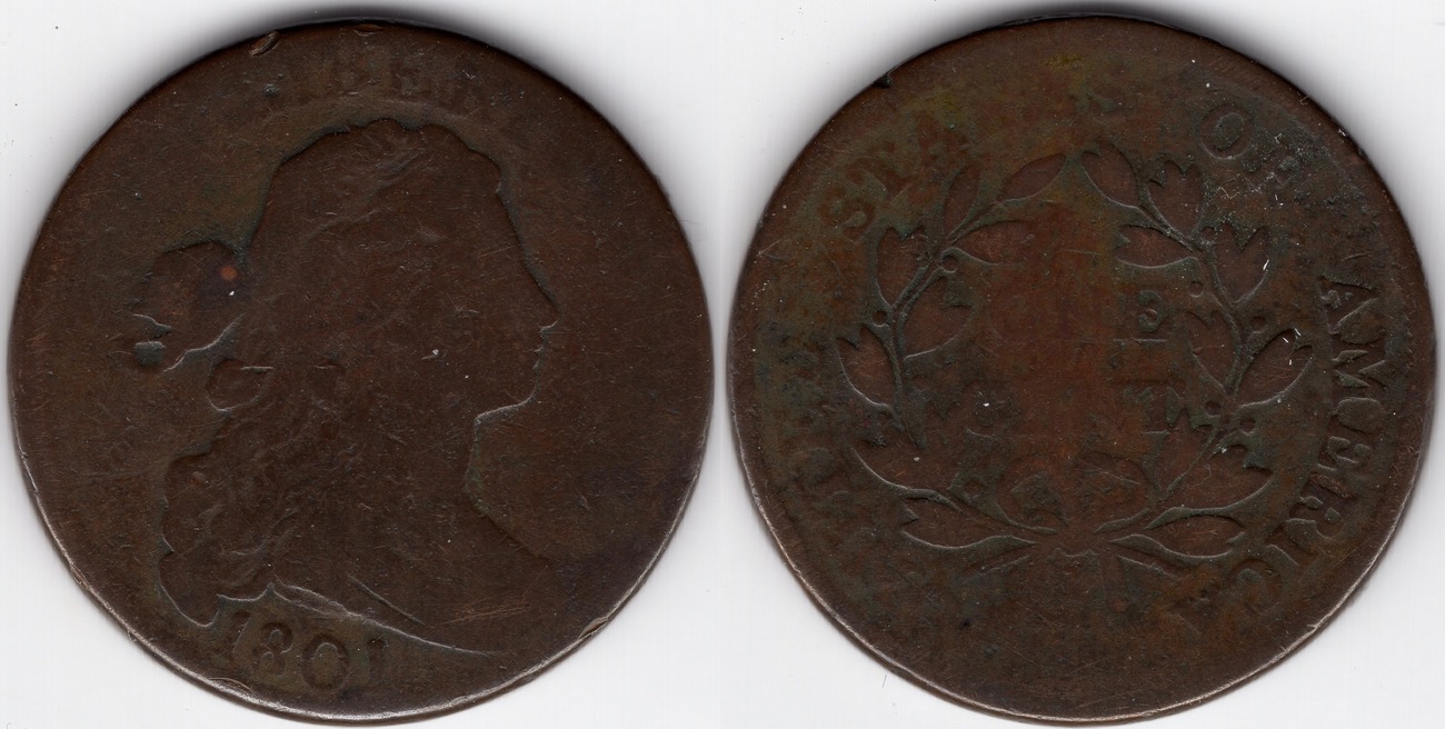 USA 1801 Large US Cent (L01) | MA-Shops