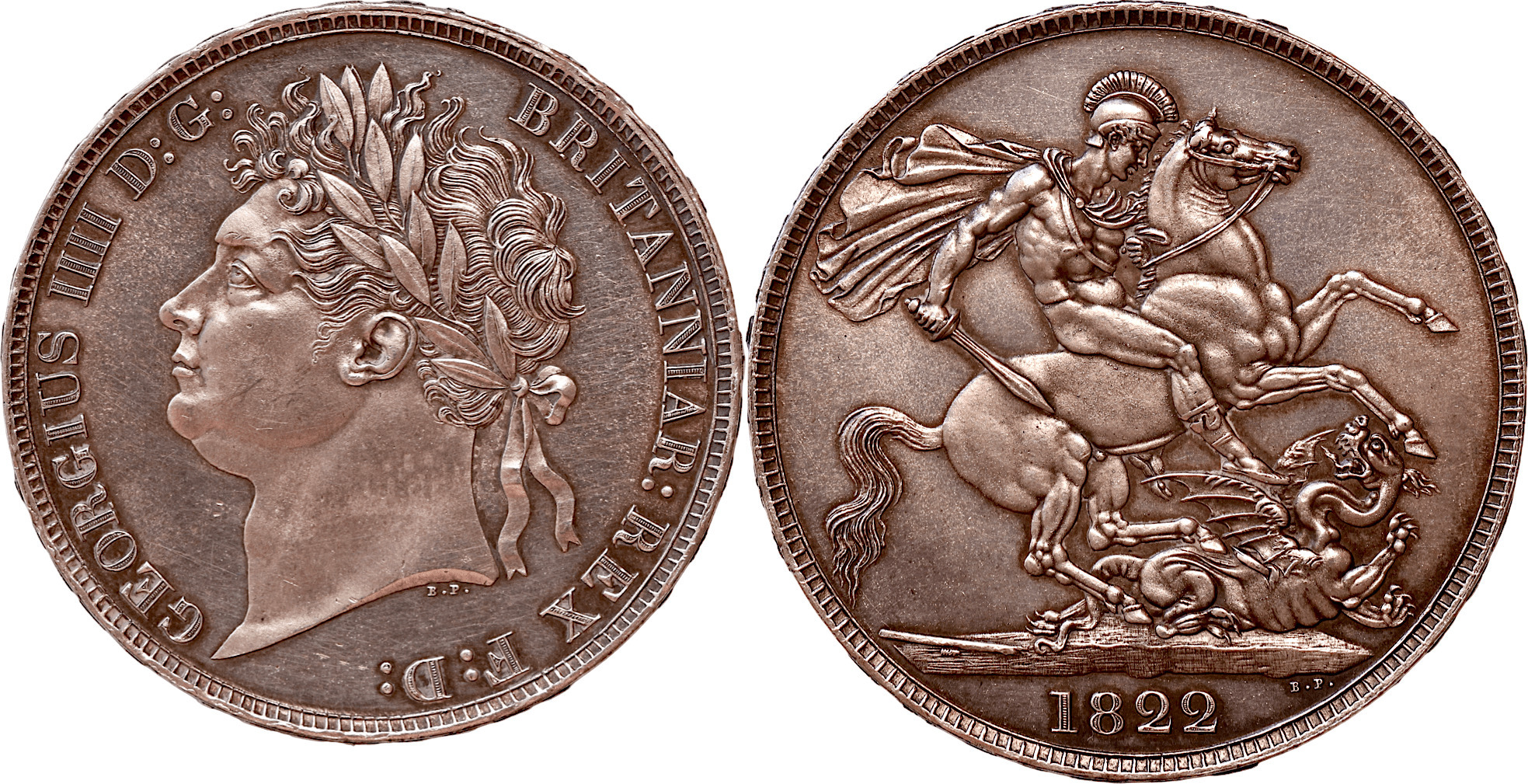 United Kingdom 1822 Crown George IV | MA-Shops