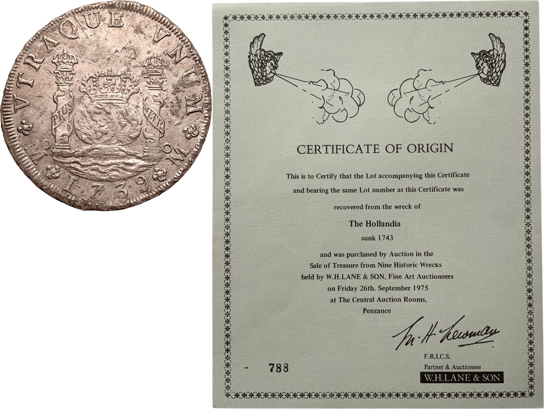 World Coins Europe 1739 8 reales Mexico Sunken treasure coin from The ...