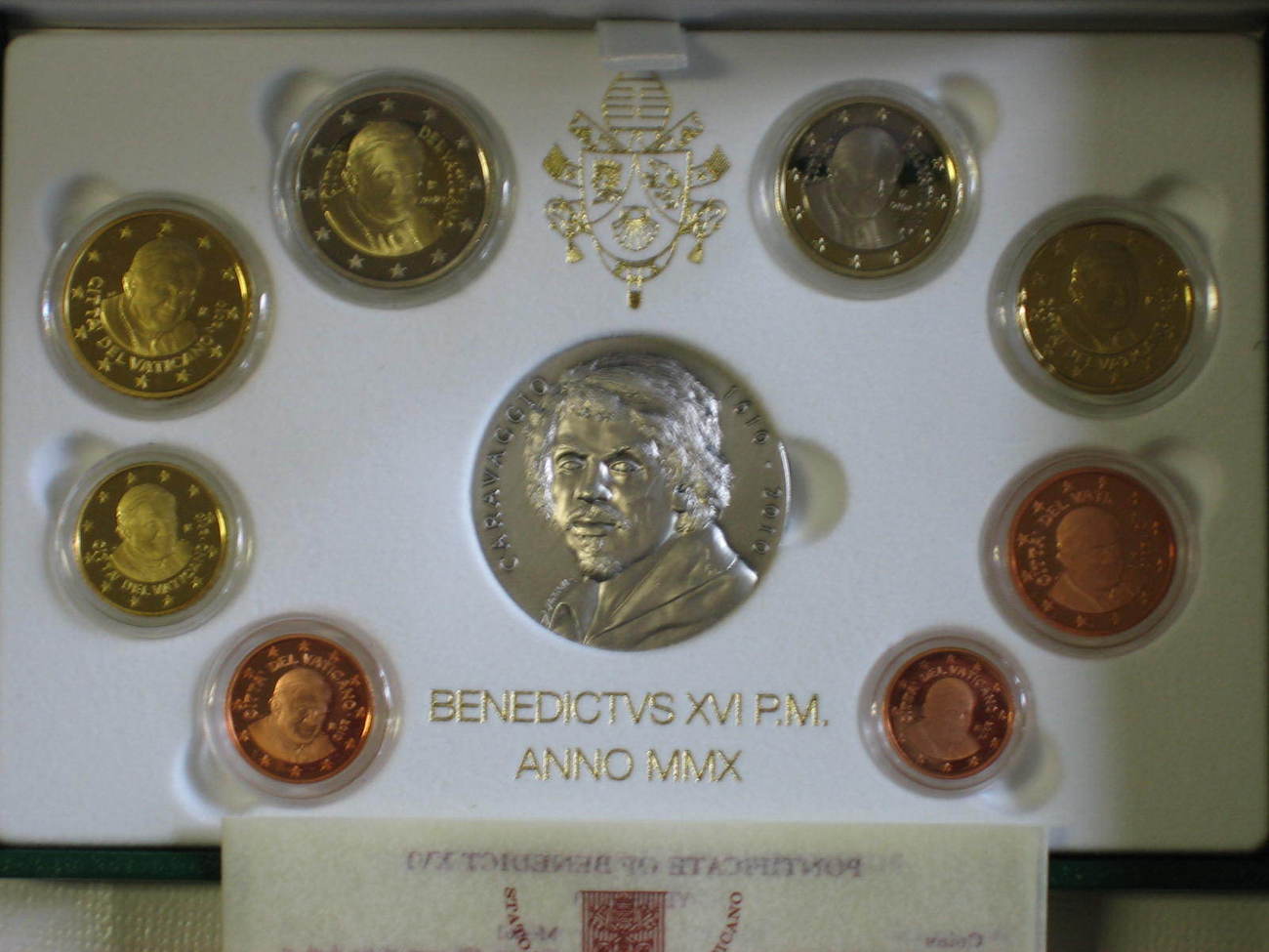 3,88 Euro Vatikan KMS 2010 Papst Benedikt XVI. Proof | MA-Shops