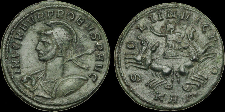 ROMAN IMPERIAL Pr864G-G - PROBUS - Billon Antoninianus, unusual with a ...