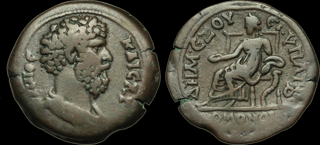 ROMAN PROVINCIAL IM-PKPW - AELIUS CAESAR - Egypt, Alexandria - AE ...