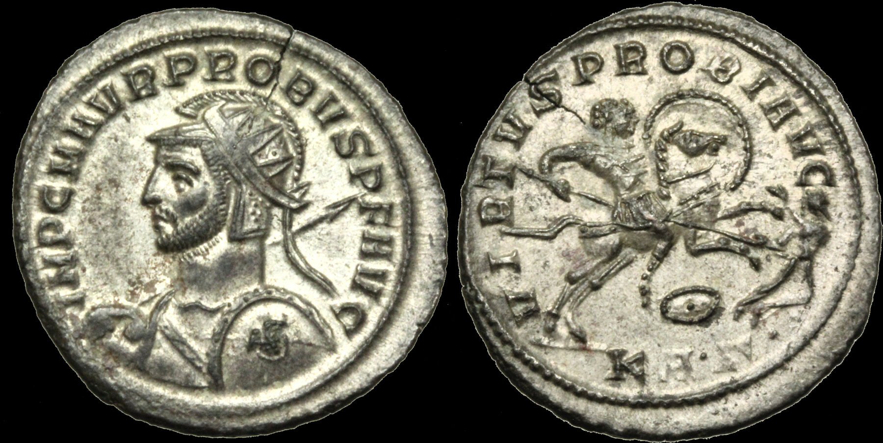 ROMAN IMPERIAL Pr877Gmedusa - PROBUS - Bill., Ant., Medusa on the ...